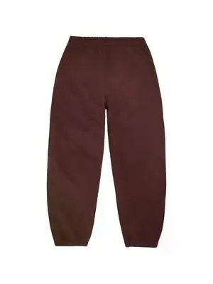 DENIM TEARS Chenille-embroidered Track Pants - Brown