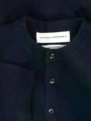 Extreme Cashmere Button Little Cardigan