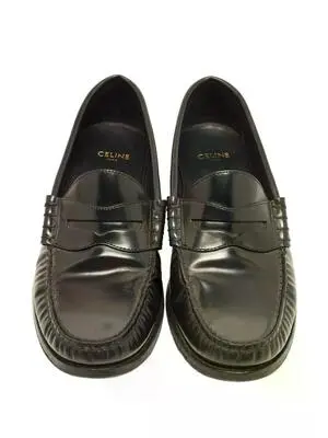 Celine Ruched Detail Loafers