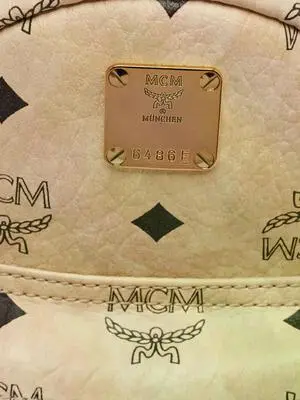 Mcm Mini Stark Visetos Backpack