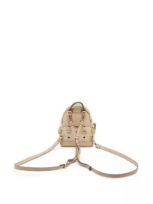 Mcm Mini Stark Visetos Backpack