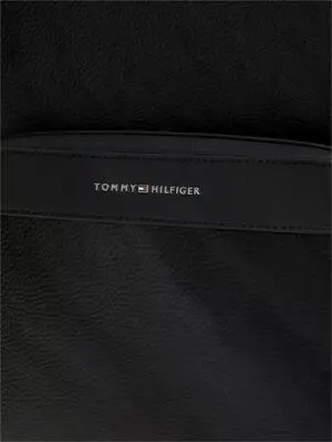 Tommy Hilfiger Grained-texture Logo-plaque Backpack