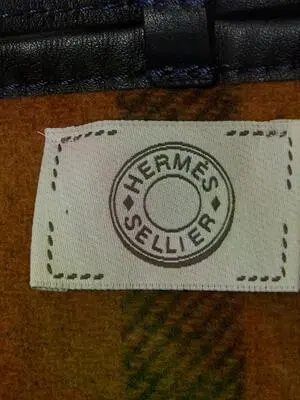 Hermès Wool Tassel Fringe Poncho