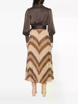 Zimmermann Wrap-style Long-sleeve Blouse