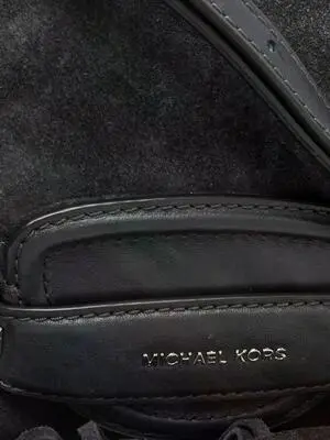 Michael Kors Fringed-ends Leather Mini Crossbody Bag
