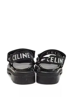 Celine Leo Slingback Flat Sandals