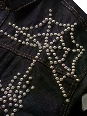 BOREDOM KILLS Spider Denim Jacket