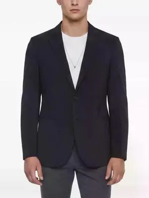 Emporio Armani Johnny Line Tailored Jacket - Blue