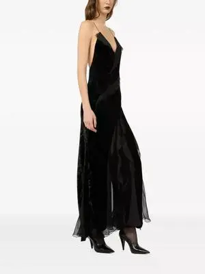 Roberto Cavalli Ruffled-details Maxi Dress