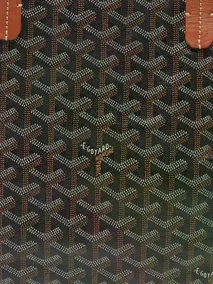 Goyard 2012 Saint Louis Goyardine Tote Bag