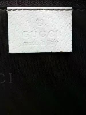Gucci Gg Canvas Bamboo Top Handle Handbag