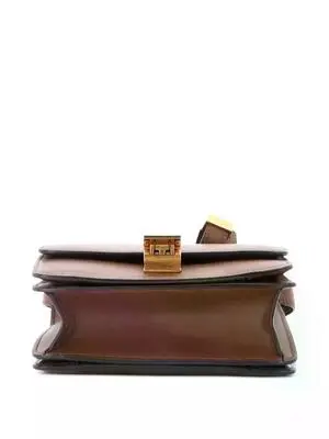 Celine Smooth Leather Classic Box Bag - Brown