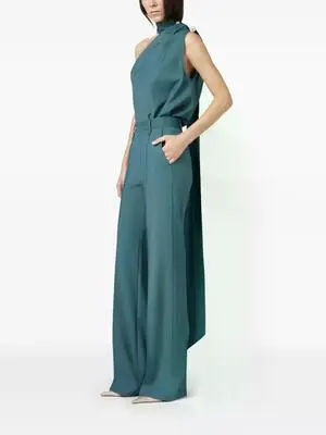 Giuseppe Di Morabito High-waisted Pintuck-detailing Tailored Trousers