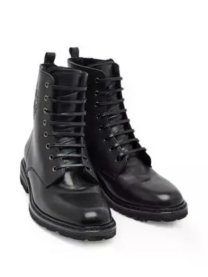 Roberto Cavalli Lace-up Combat Boots