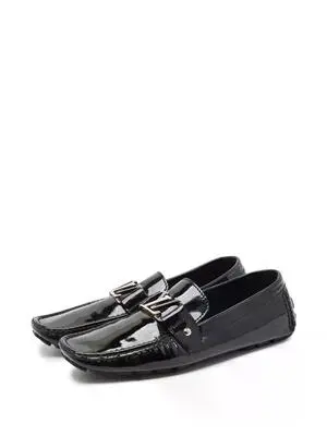 Louis Vuitton Gold Tone Loafers For Men