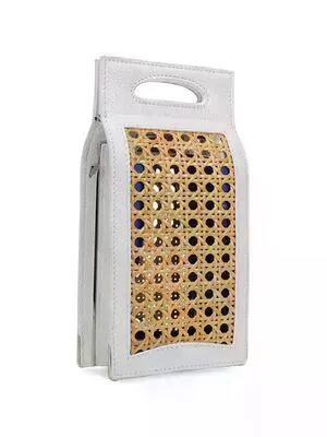 Tyler Ellis Mini Stella Wicker Tote Bag