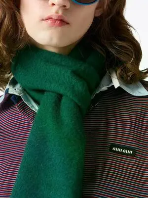 Miu Miu Striped Jersey T-shirt