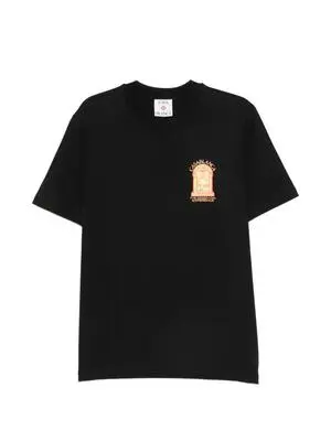 Casablanca Hermons Mirage Arch Graphic-print T-shirt - Black