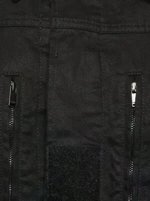 Saint Laurent Gabardine Logo Patch Jacket