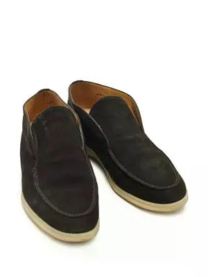 Loro Piana Suede Ankle Boots