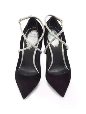Rene Caovilla Twista Crystal-embellished Pumps