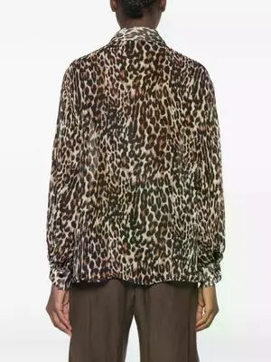 Imperial Leopard-print Button-down Shirt