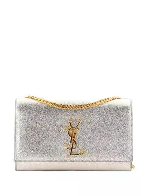 Saint Laurent Classic Monogram Stars Leather Medium Crossbody Bag