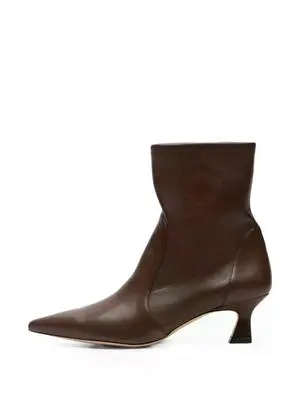 STUART WEITZMAN Vinnie Sculptural-heel Ankle Boots