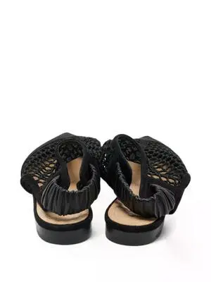Dior Mesh Slingback Pumps