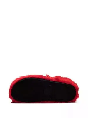 BRAVEST STUDIOS Bear Claw Faux-fur Mules