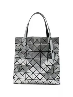 Issey Miyake Prism Basics Geometric Tote Bag - Silver