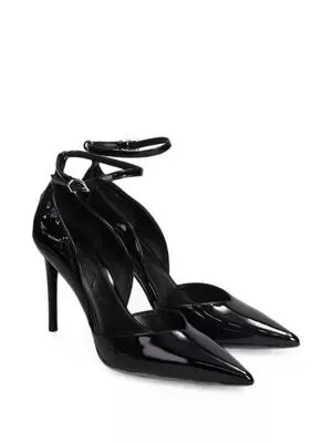 CHANTAL Pointed-toe Ankle-strap Pumps