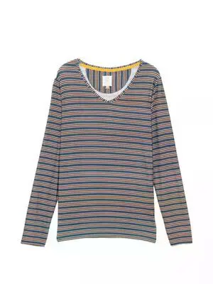 PIP STUDIO Striped Long-sleeve Top - Blue