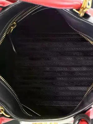 Prada Esplanade Saffiano Tote With City Calf Small Satchel