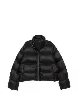 Rick Owens Turtle High-neck Padded Jacket - Black