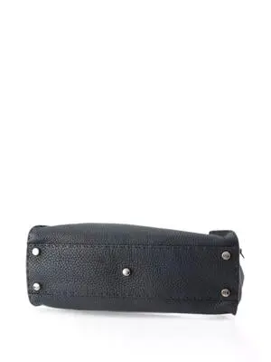 Fendi Selleria Peekaboo Iconic Satchel - Blue