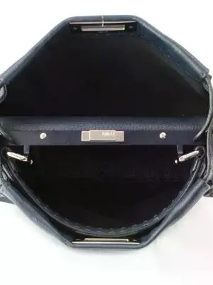 Fendi Selleria Peekaboo Iconic Satchel - Blue