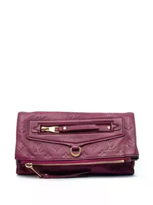 LOUIS VUITTON 2012 Monogram Empreinte Petillante Clutch Bag - Purple