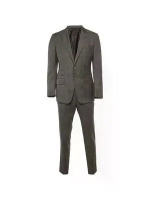 TOM FORD Plaid-pattern Suit