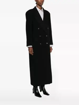 LE SULLY STUDIO Double-breasted Peak-lapel Coat