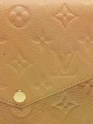 LOUIS VUITTON Pochette Félicie Monogram Empreinte Clutch Bag