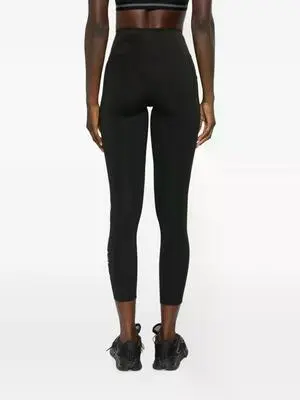 Calvin Klein Logo-print High-waisted Leggings