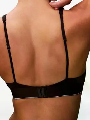 Calvin Klein Logo-print Triangle Bra