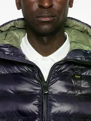 BLAUER. Hooded Quilted Jacket