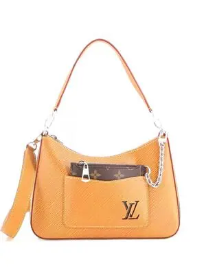 LOUIS VUITTON Marelle Handbag Epi Leather Hobo Bag - Brown