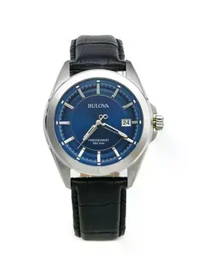 Bulova Precisionist 43mm Watch - Blue