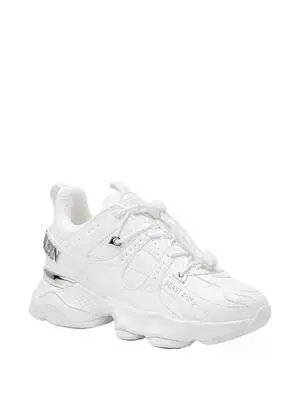 PLEIN SPORT Runner Beast X-01 Panelled Sneakers - White