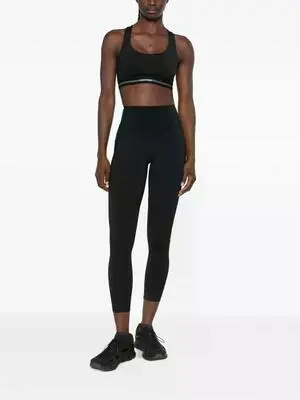 Calvin Klein Logo-tape Racerback Sports Bra