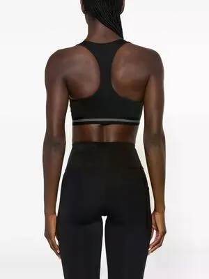 Calvin Klein Logo-tape Racerback Sports Bra