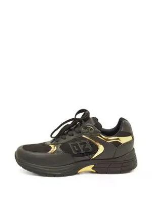 GIUSEPPE ZANOTTI Gz Runner Panelled Sneakers - Black